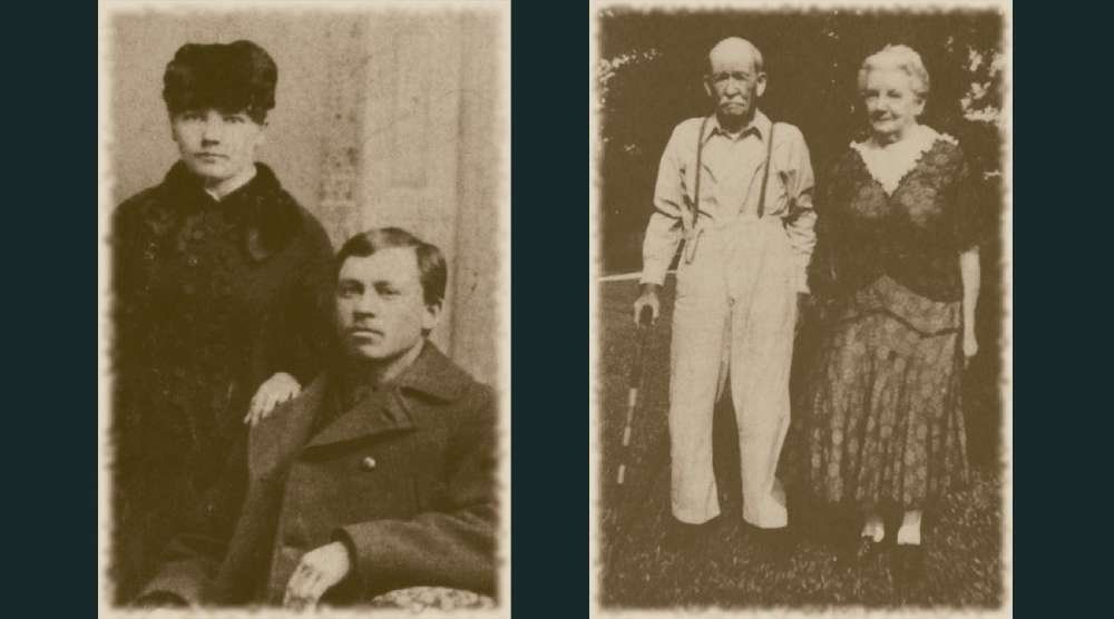 Laura and Almanzo Wilder Wedding